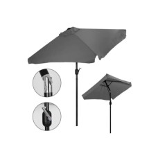 ModernHome Veliki pravugaoni suncobran DARK GREY