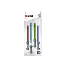 LEGO LEGO Star Wars gel olovka u obliku svetlosne sablje, 4 kom