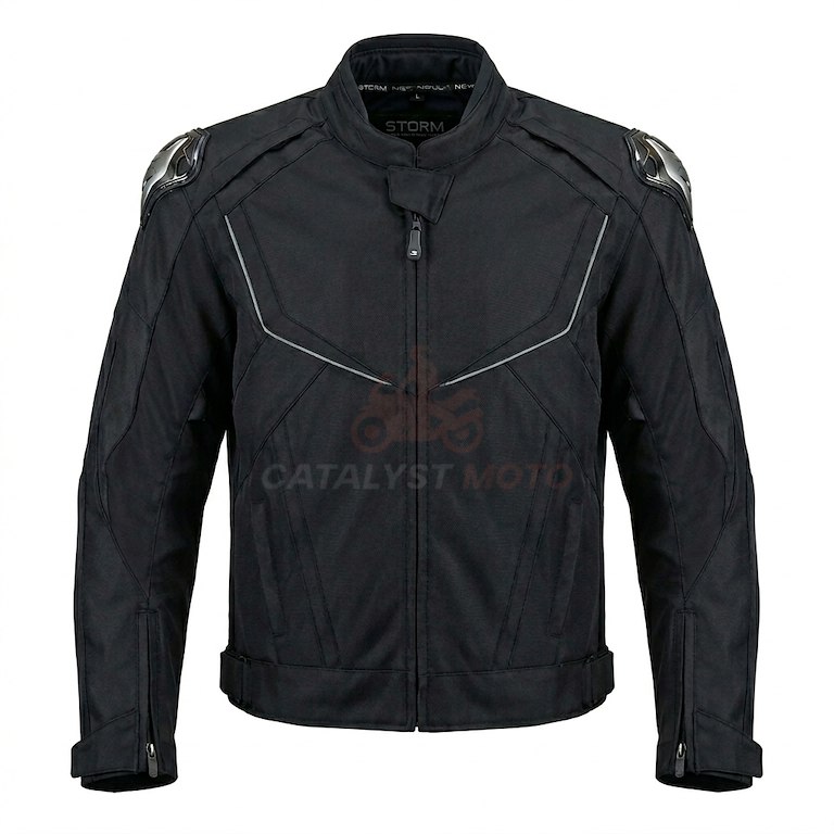 Moto jakna STORM Razor V2 crna