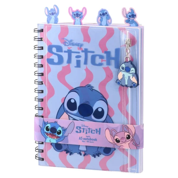 Squish, sveska sa spiralom, A5, dikto, 100 lista, Stitch