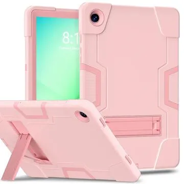 SAMSUNG GALAXY TAB A11+ ROBOT STYLE HYBRID CASE WITH KICKSTAND - PINK