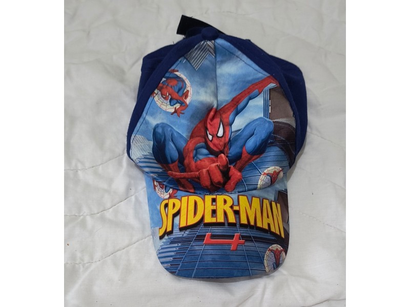 Spiderman kačket za malog dečaka