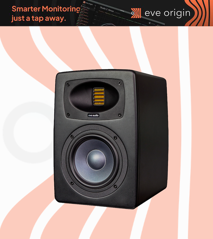 EVE Audio EXO 25 aktivni studijski monitor (Komad) + Eve Origin softver