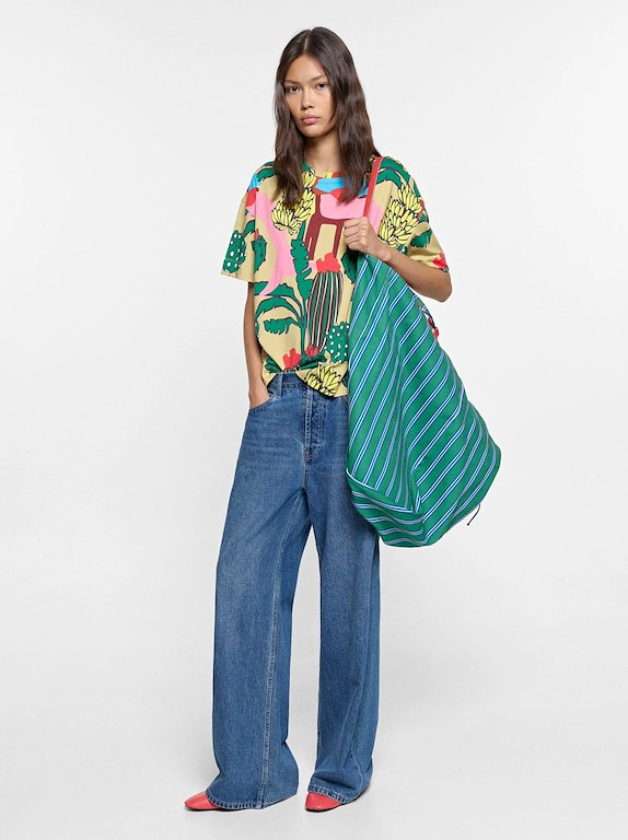 100% COTTON PRINTED T-SHIRT