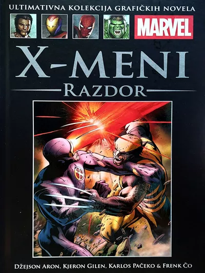 Hachette
MARVEL GRAFIČKE NOVELE 64 - X MENI - RAZDOR