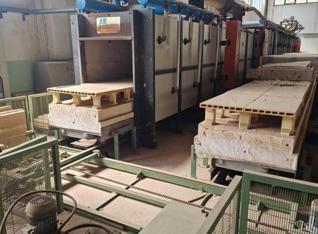 Industrijska tunelska peć dužine 24 metra – Tecnochimica Tst/24/900