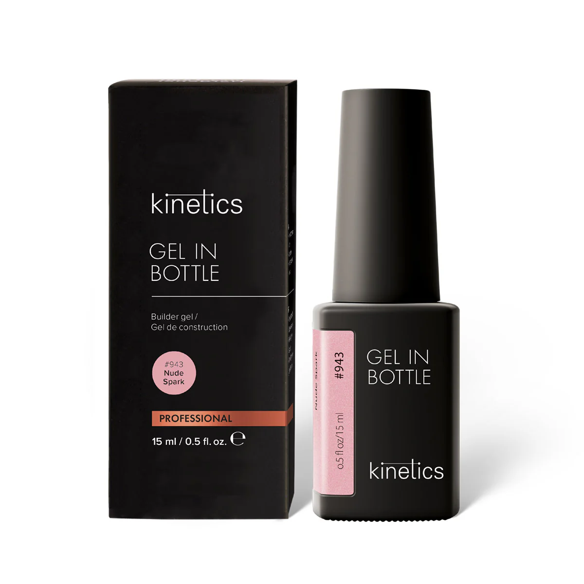 Kinetics gel u bocici 15ml NUDE SPARK #943