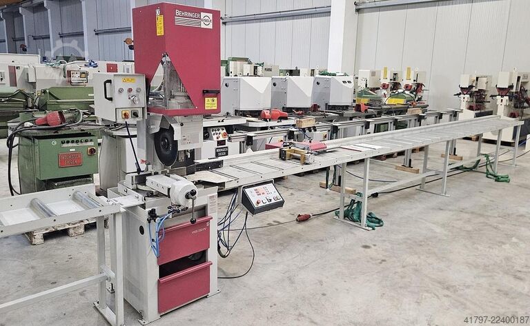 Kružna testera Behringer VMS 350 PV sa automatskim pozicioniranjem.
Behringer VMS 350 PV
