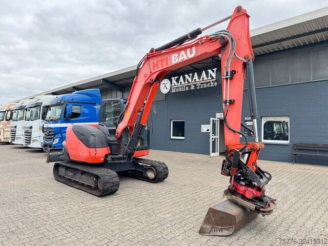 Mini bager
KUBOTA KX080-4 Rototilt RS30 + Sortier/Greifmodul