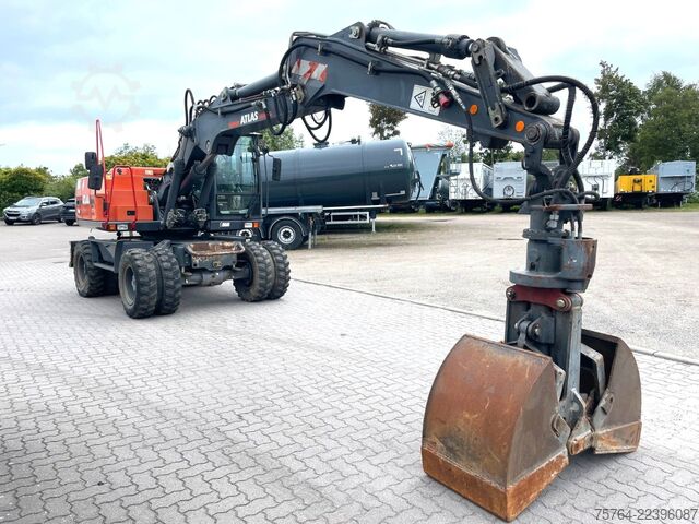 Točkaš bager
ATLAS 160 W/Verstellausleger/Zusatzhydraulik/3x Stück
