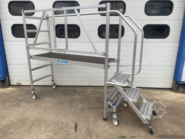 Mobilna montažna platforma, Workmaster, podestna merdevina, platformske stepenice, aluminijumske mer
ZARGES Z-53796