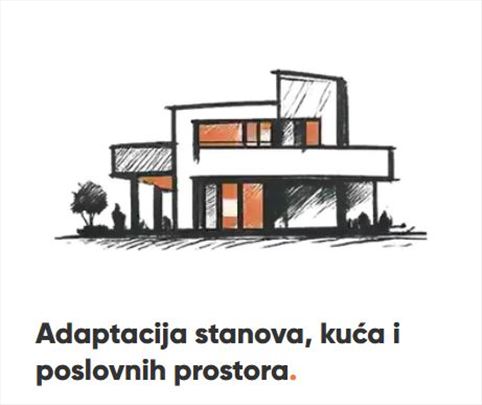 Profesionalna adaptacija stanova i kuća