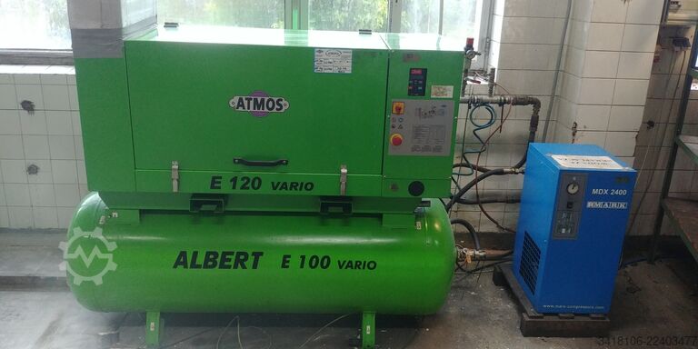 Vijčani kompresor ATMOS E120 Vario
ATMOS E120 Vario