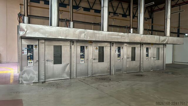 Pećnica za pekarsku upotrebu
Zuchelli Four rotatif double chariot 60x80 Gaz