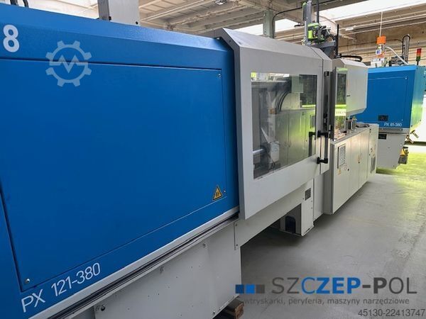 Mašina za brizganje plastike
KraussMaffei KM 121-380 PX