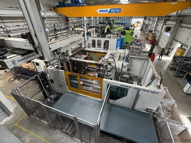 Višematerijalna mašina za brizganje plastike
KraussMaffei 1600-8100-1400MX