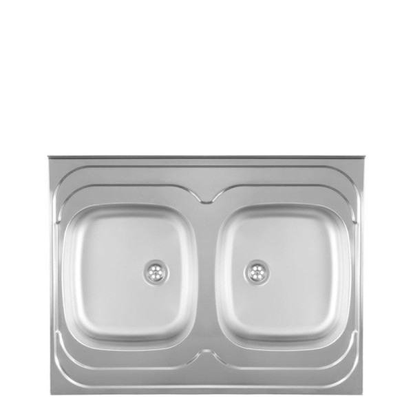 METALAC inox nasadna sudopera Standard 2D Ø60 polirana