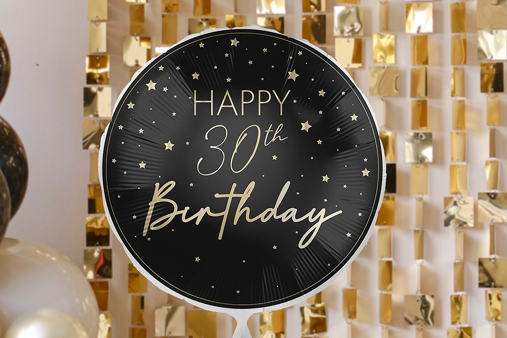 HAPPY 30TH BIRTHDAY – 46CM