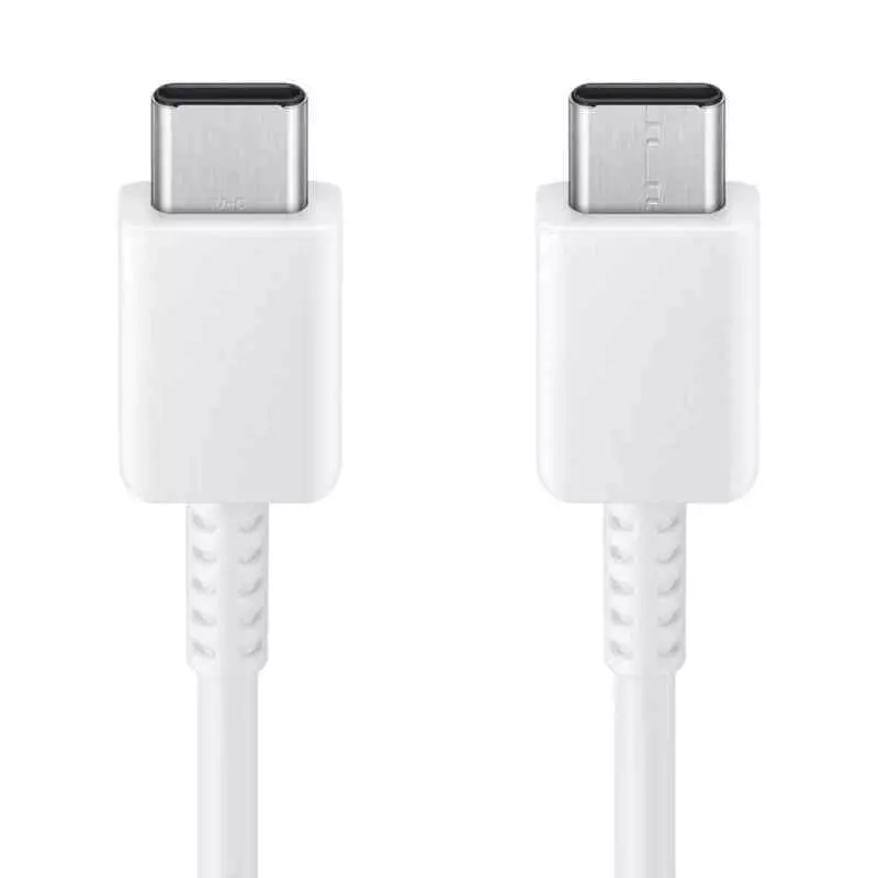 Samsung data kabl 25W Type C na Type C 1m beli BULK EP-DA705-BWEGWW