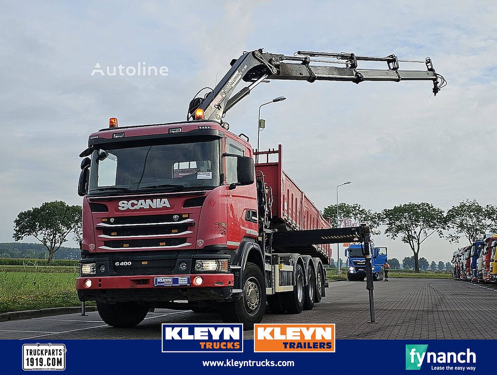 Scania G400 8X4*4 HIAB 211EP-3 kiper
