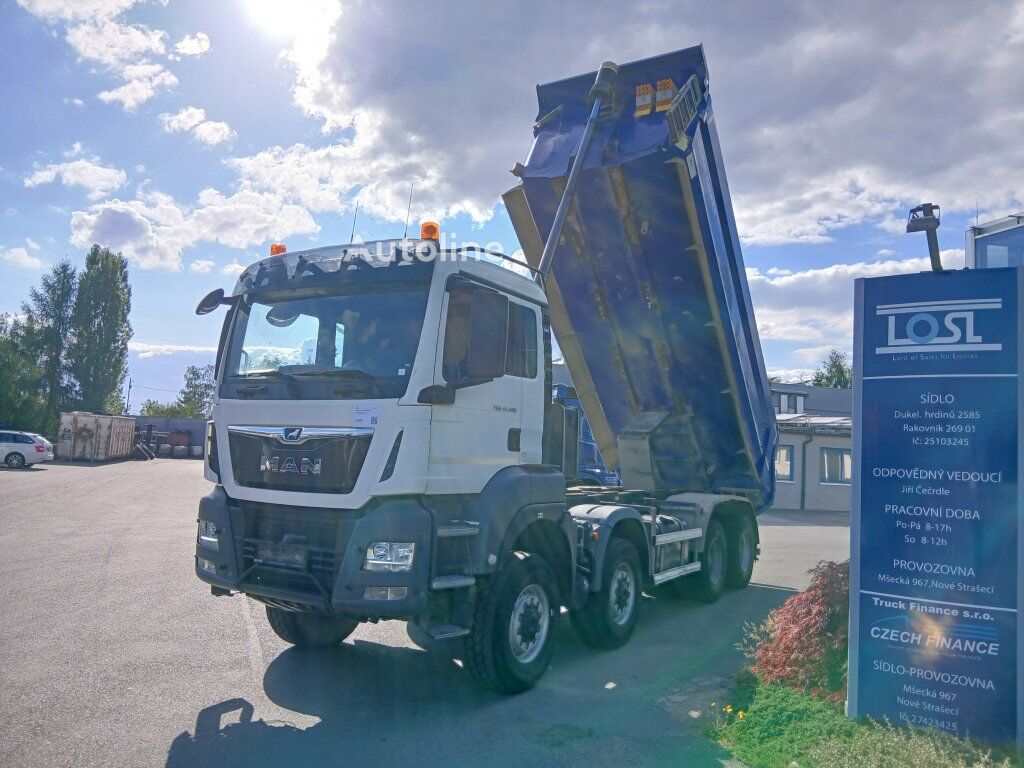 MAN TGS41.460 8x6 EURO 6 kiper