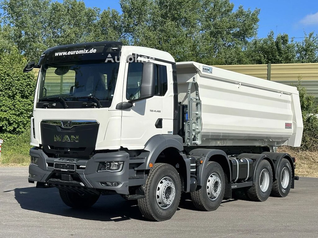 Novi MAN TGA 41.480 TGS 41.480 BB 8X4 Euromix Mulden Kipper Retarder kiper