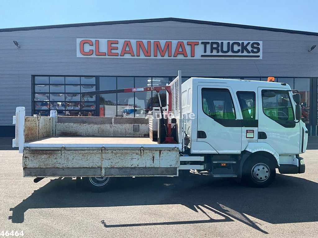 Renault Midlum 180 Kipper HMF laadkraan Just 135.435 km! kiper