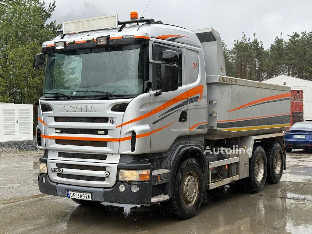 Prodaje se Scania R500 6x4 Tippbil - Manuell - 301211 km kiper na aukciji