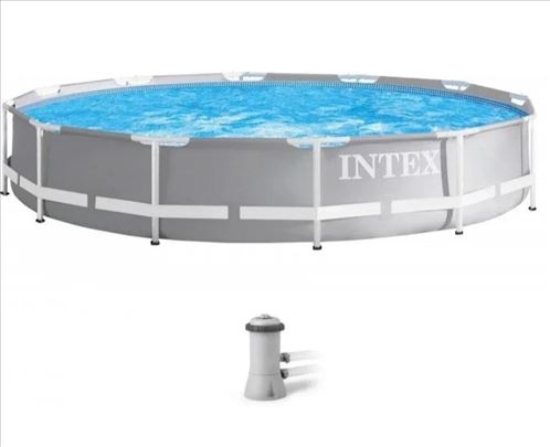 Intex bazen sa pumpom 366x76 novo god garancija