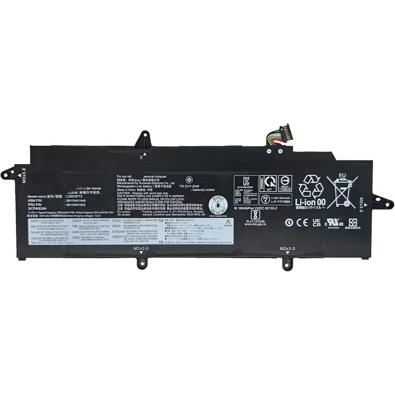Baterija za laptop Lenovo ThinkPad X13 Gen 2 20WK 20WL / X13 Gen 3 21BN 21BQ Series