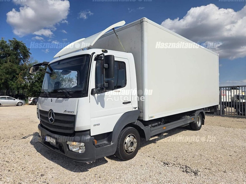 Mercedes-Benz ATEGO 816 DOBOZOS-EMELŐHÁTFALAS kamion furgon
