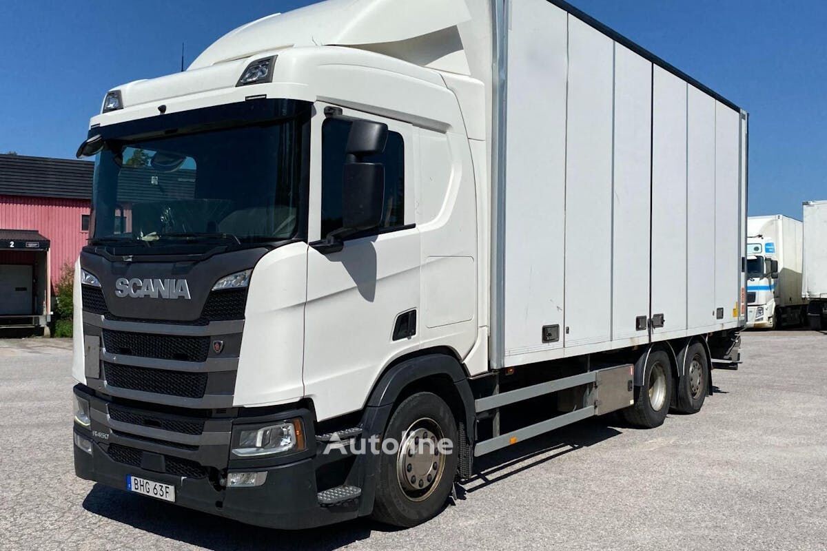 Prodaje se Scania R450B 6X2*4 NB kamion furgon na aukciji