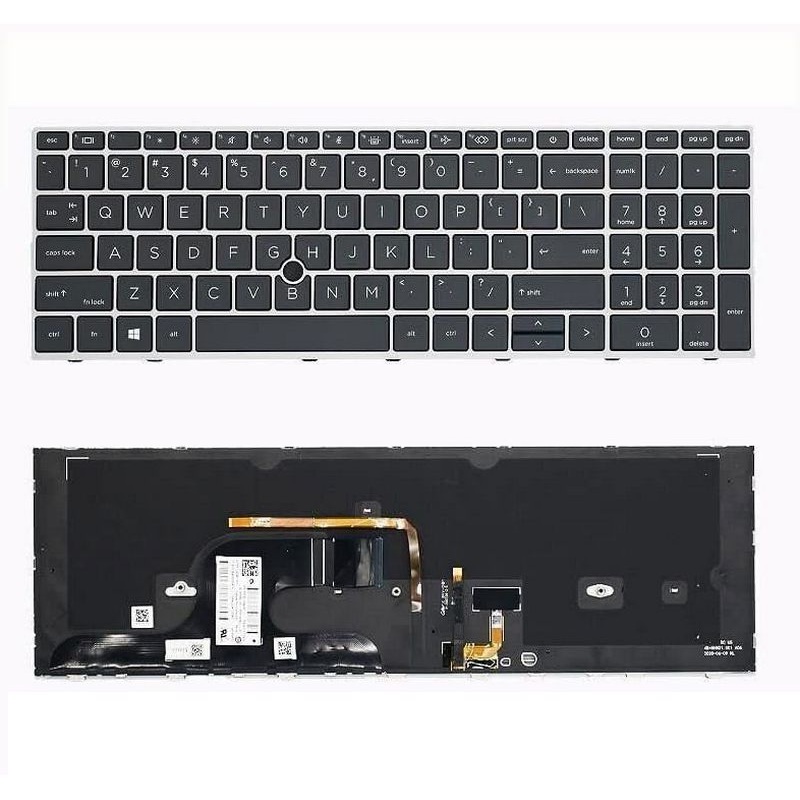 Tastatura za laptop HP ZBook Fury 17 G7 G8 veliki enter backlight