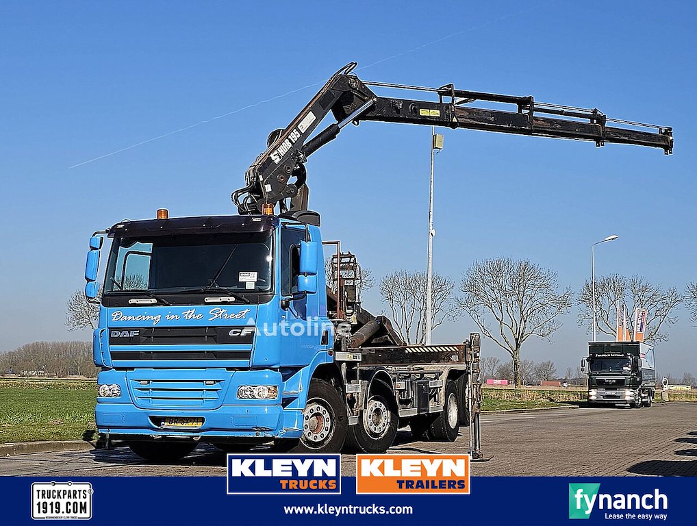 DAF CF 85.380 8X2 HIAB 195 E3 kamion rol kiper
