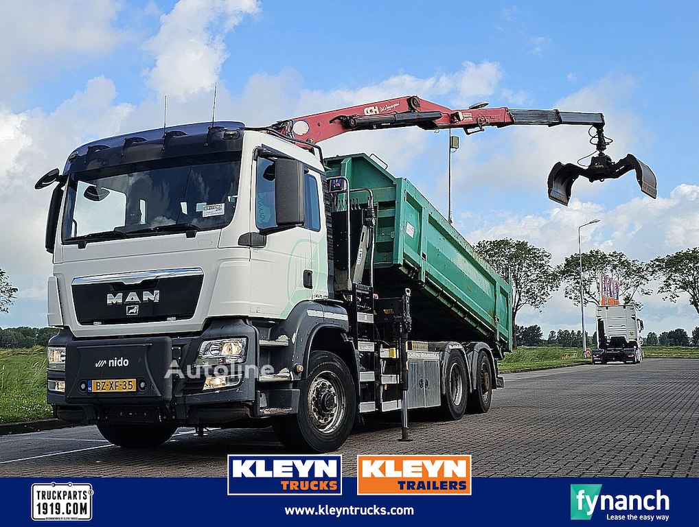 MAN 26.400 TGS 6X4H-4 EEV HMF CRANE kamion rol kiper