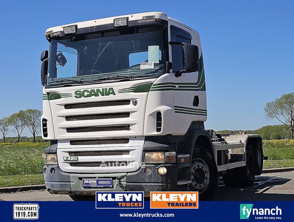 Scania R420 6X2 FULL STEEL MAN. kamion rol kiper