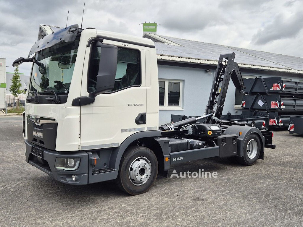 Novi MAN TGL 12.220 BL GSR City Abrollkipper PowerMatic kamion rol kiper