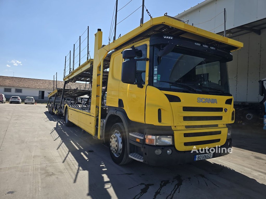Scania P380 autotransporter + prikolica autotransportera
