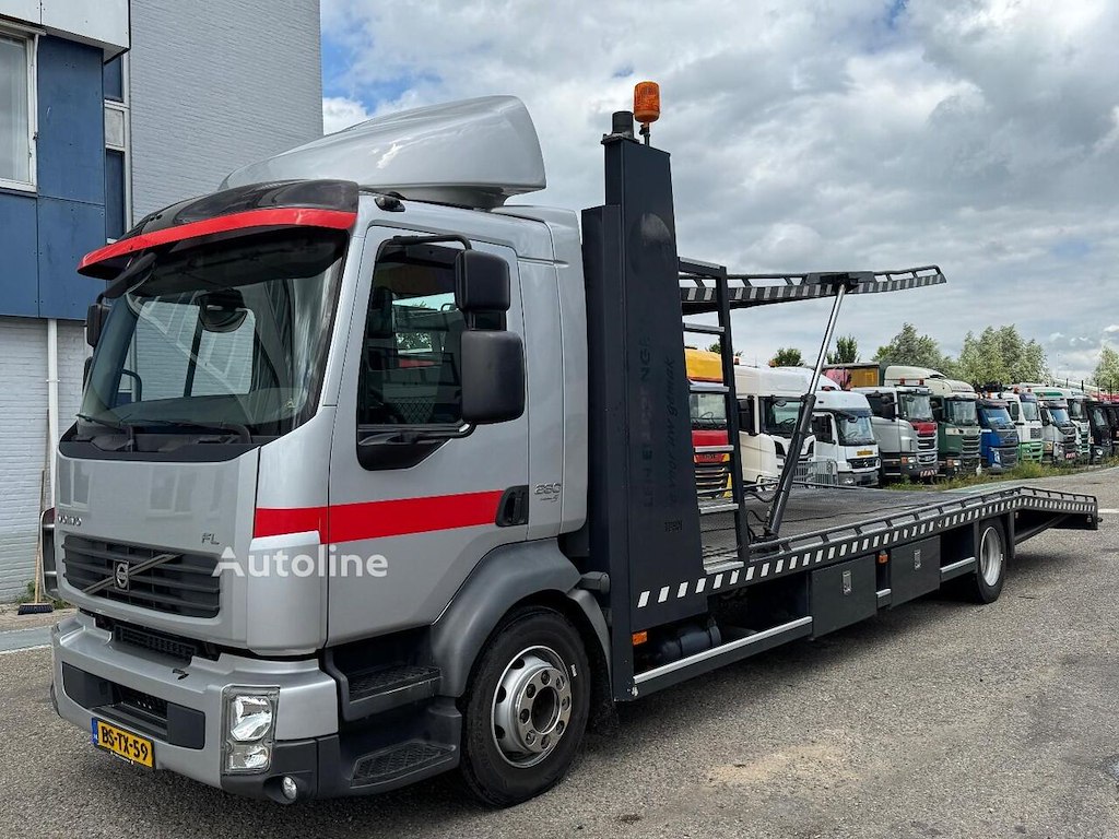 Volvo FL 280 4X2 EURO 5 - TÜV UNTILL 27-03-2027 autotransporter