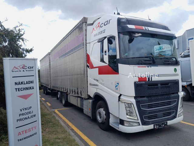 Volvo FH 500 6x2 tachoV2 + Svan kamion s ceradom