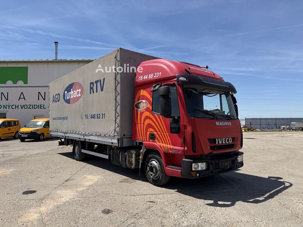 IVECO EUROCARGO 75E18 VIN 611 kamion s ceradom