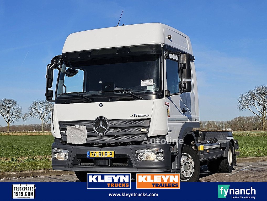 Mercedes-Benz ATEGO 1221 WB 356 AIRCO ADR vozilo za prevoz kontejnera