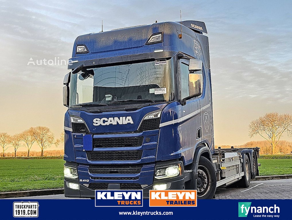 Scania R410 6X2*4 RET. CNG GAS vozilo za prevoz kontejnera
