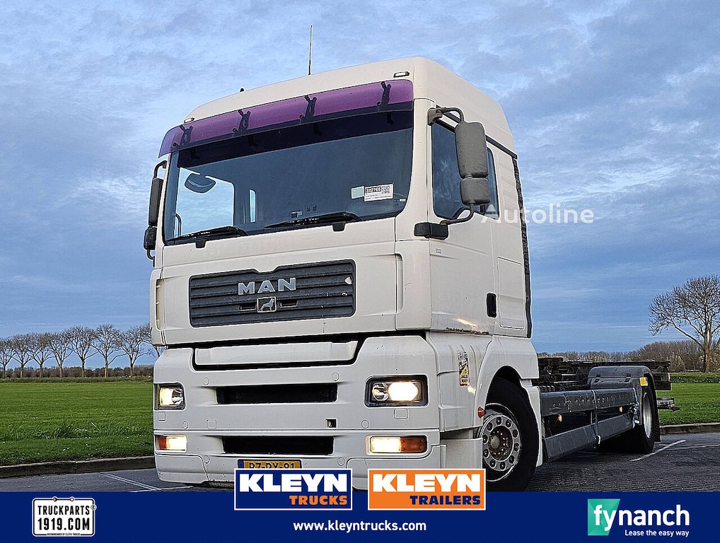 MAN 18.400 TGA XLX LIFT 508DKM NL-T vozilo za prevoz kontejnera