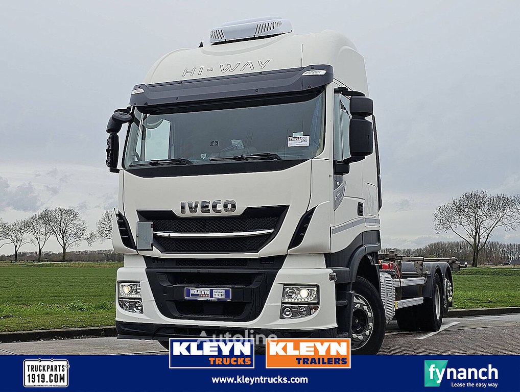 IVECO AS260S42 STRALIS 6X2 INTARDER ALCOA'S vozilo za prevoz kontejnera