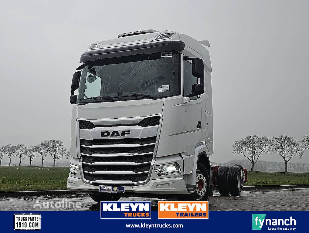 DAF XF 480 6X2 FAR INTARDER vozilo za prevoz kontejnera