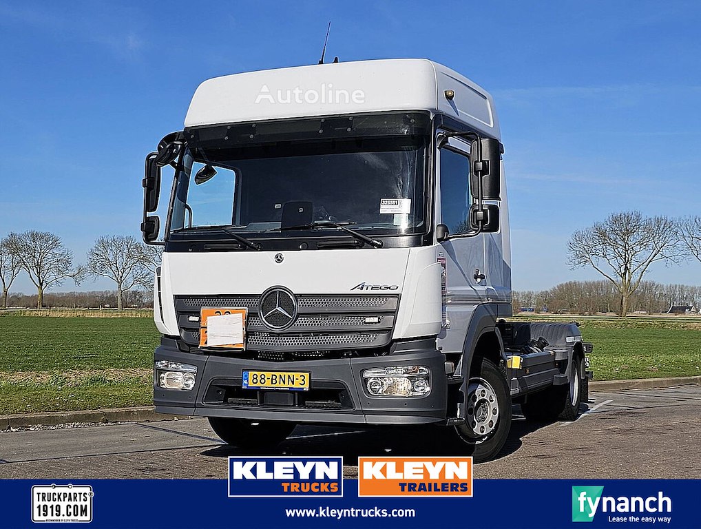 Mercedes-Benz ATEGO 1221 WB 356 ADR AIRCO vozilo za prevoz kontejnera
