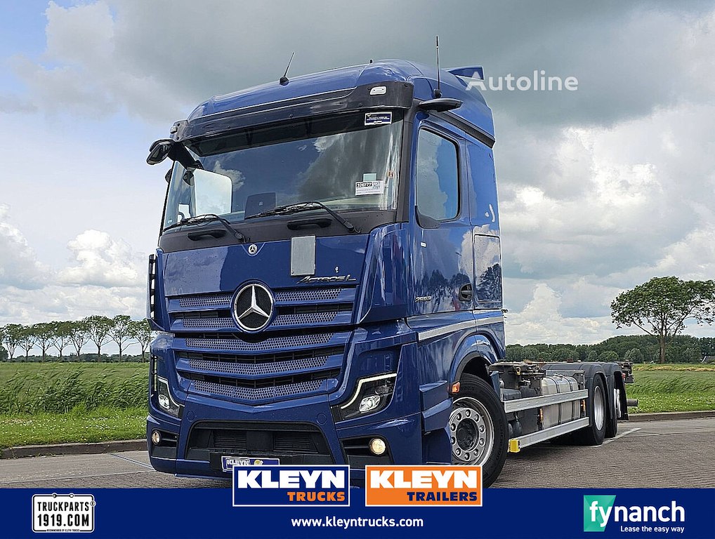Mercedes-Benz ACTROS 2553 OIL RETARDER 6X2*4 vozilo za prevoz kontejnera