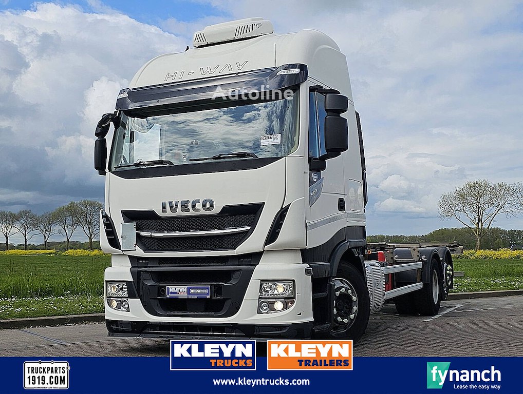 IVECO AS260S42 STRALIS 6X2 INTARDER ALCOA'S vozilo za prevoz kontejnera
