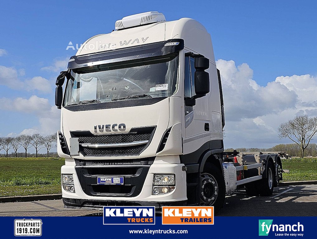 IVECO AS260S42 STRALIS 6X2 INTARDER ALCOA'S vozilo za prevoz kontejnera